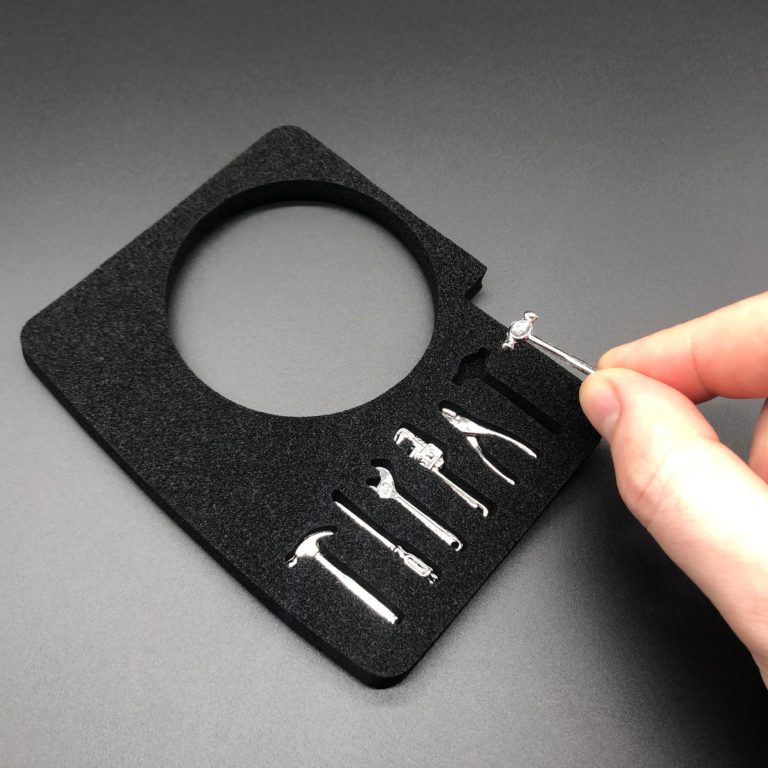 Bonnet set and tools mod for DeLorean by Fanhome/DeAgostini/Eaglemoss