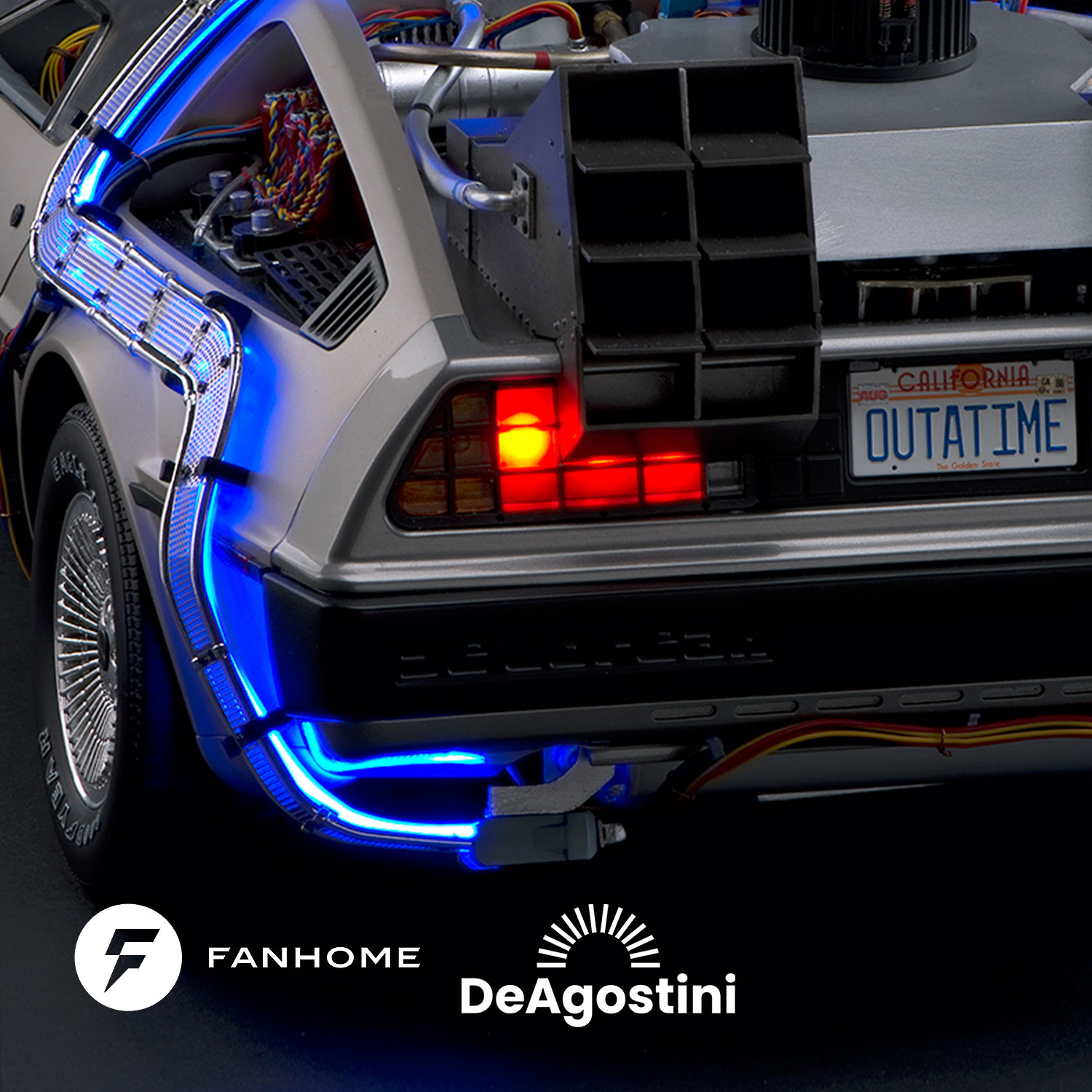 DeLorean scale model mods | DeLorean model upgrades