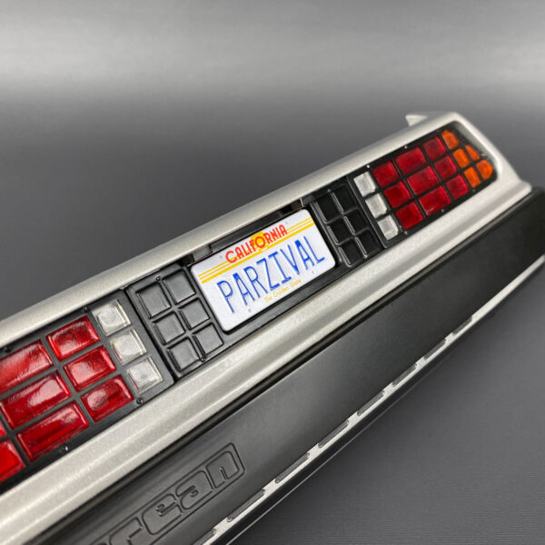 Metal Licence Plates for Fanhome DeLorean/DeAgostini DeLorean