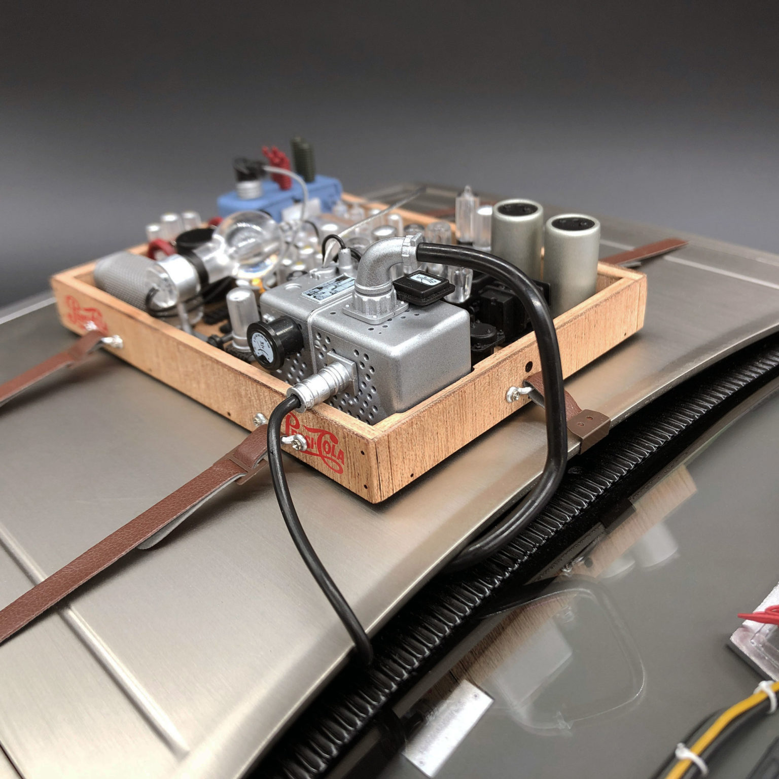 Hood box upgrade kit for Fanhome/DeAgostini DeLorean (formerly from ...