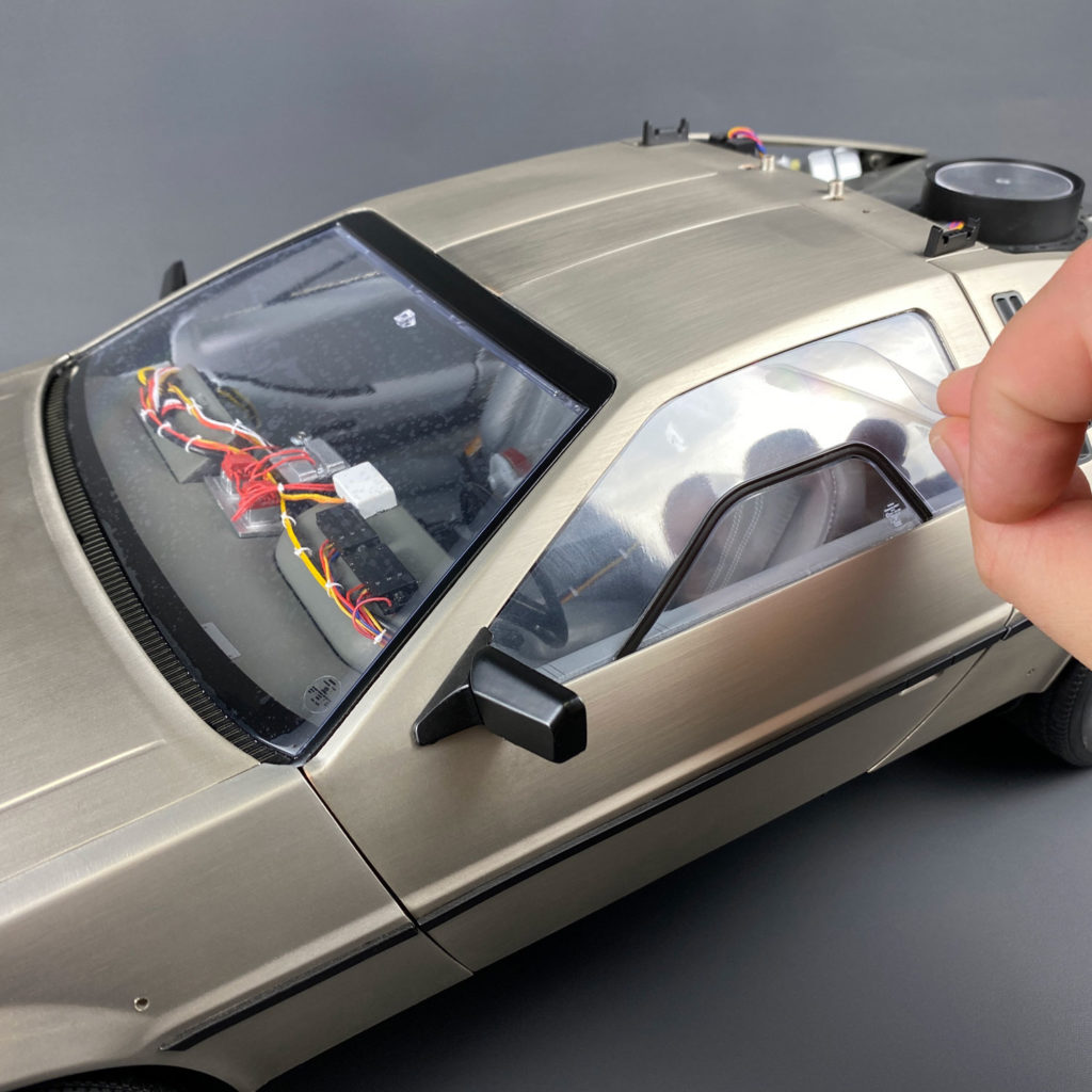 Model Window Protectors for Fanhome/DeAgostini/Eaglemoss DeLorean