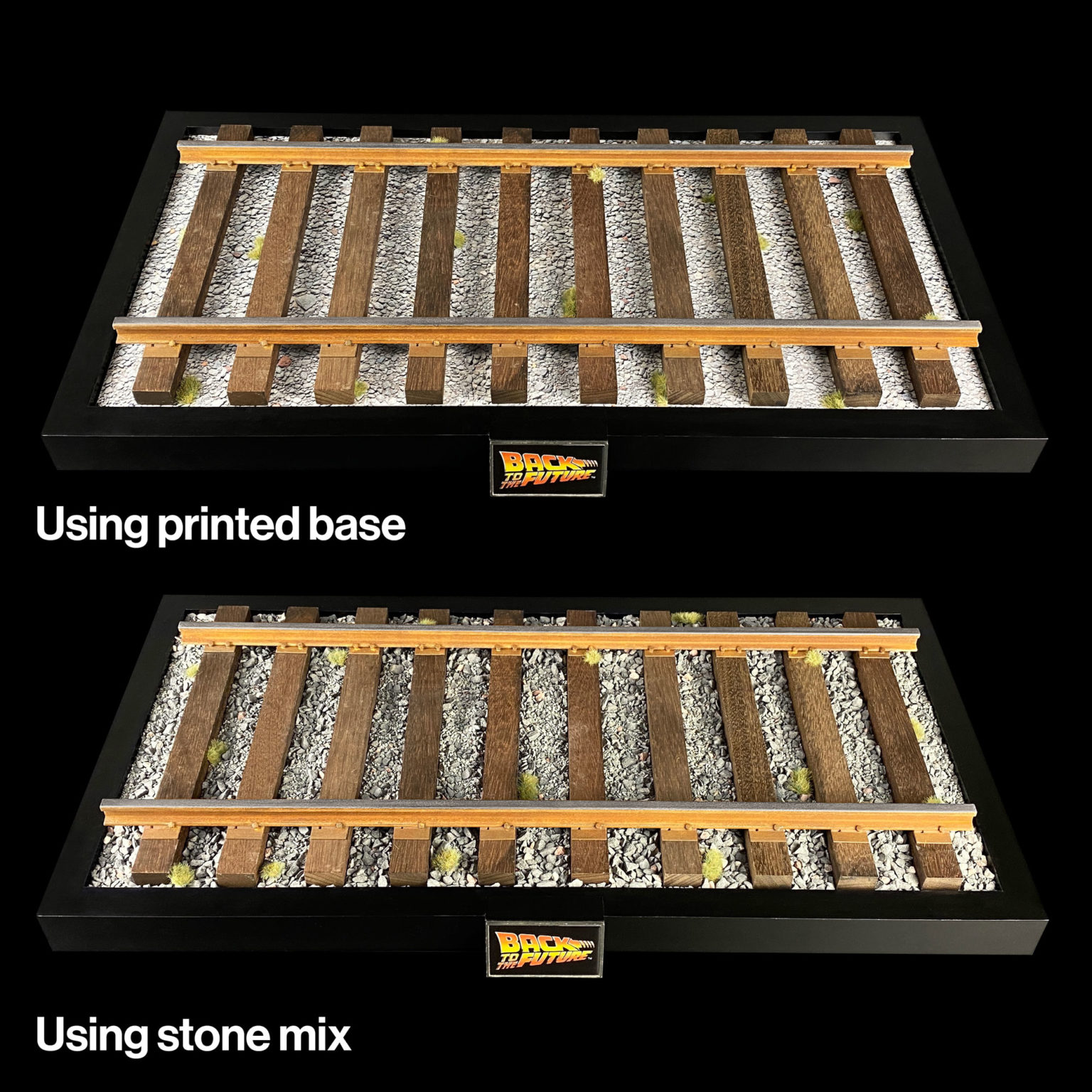 Wooden Railroad for the Fanhome/DeAgostini DeLorean | Mike Lane Mods