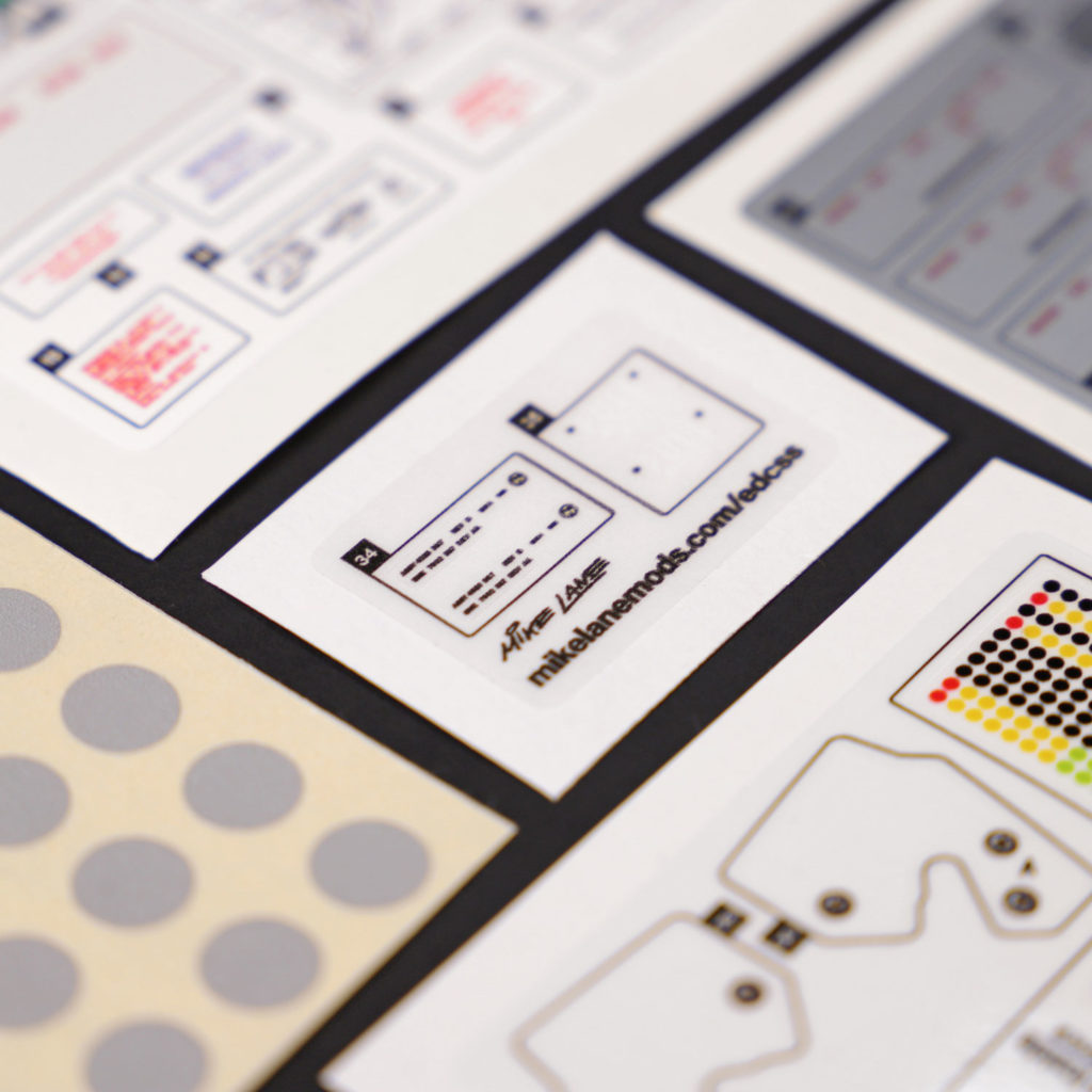 DeLorean Stickers Set Mod | Decals for Fanhome/DeAgostini/Eaglemoss ...