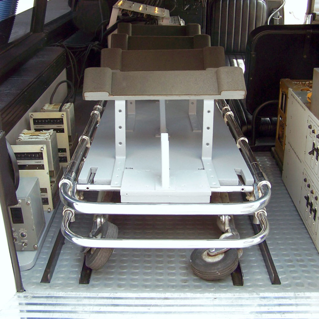 Ecto-1 Metal Gurney Floor Rails | Fanhome mods | Eaglemoss mods