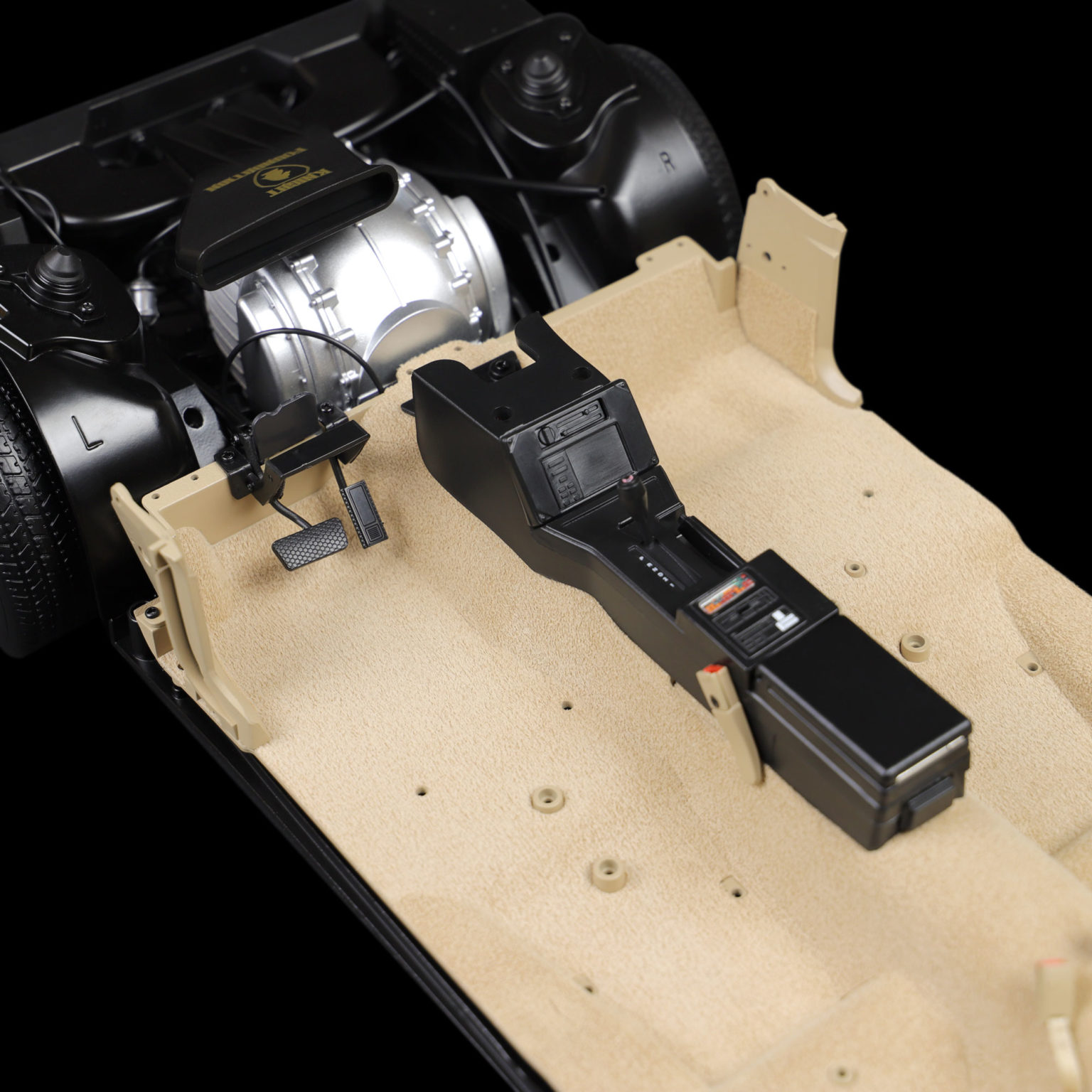 KITT Carpets | DeAgostini KITT K2000 Knight Rider Supercar mods