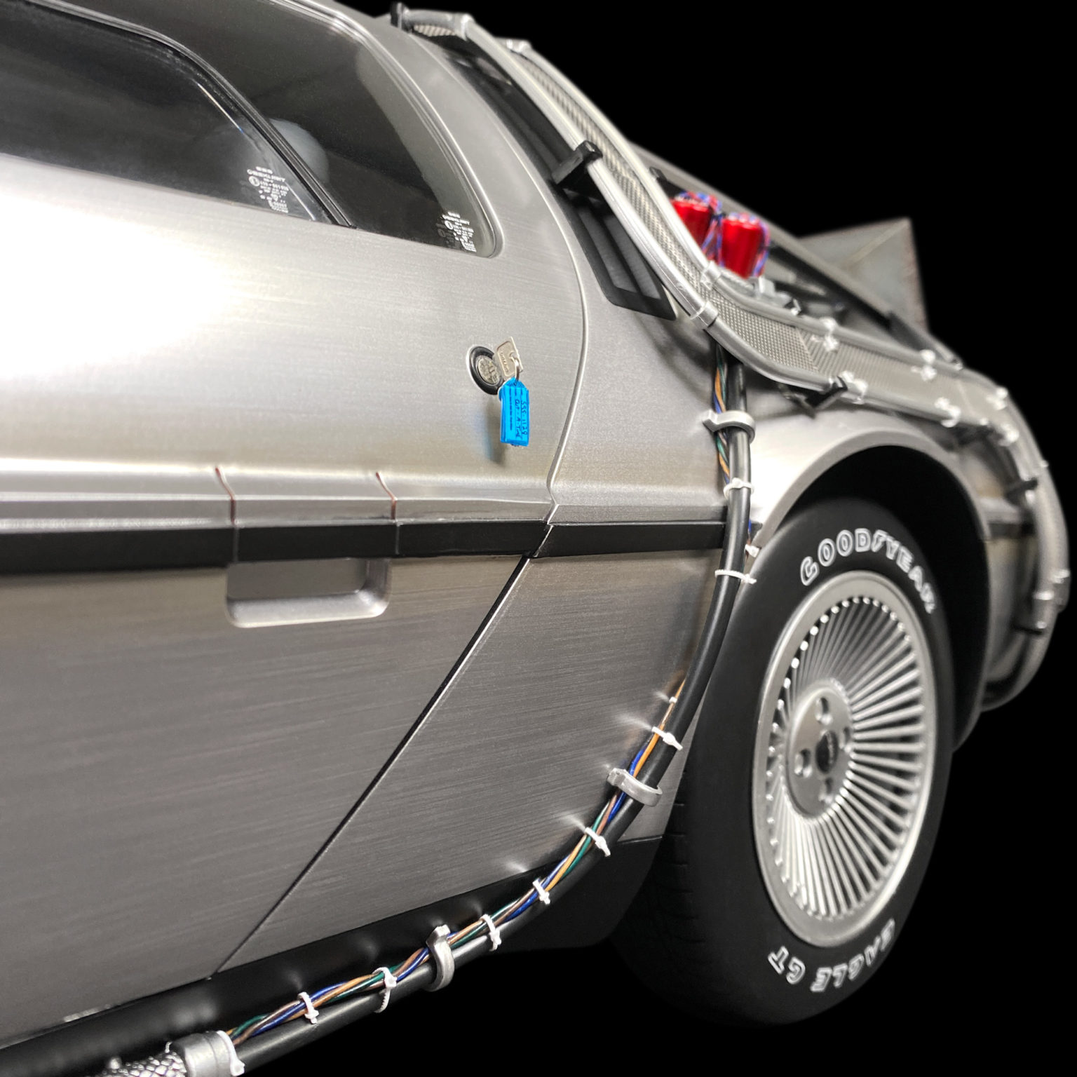 DeLorean scale model mods | DeLorean model upgrades