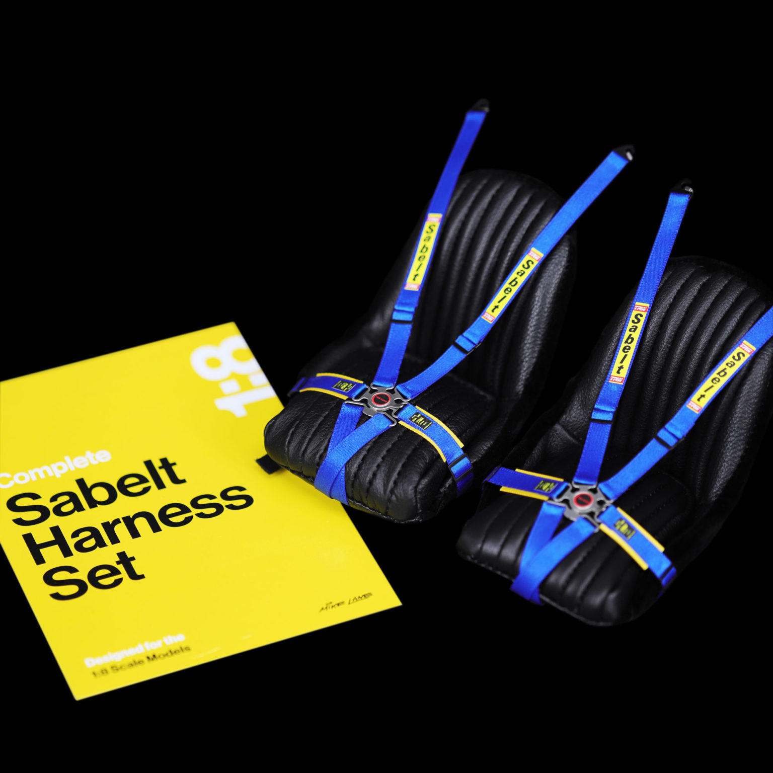 Sabelt Harnesses mod for the Panini Ferrari F40 | Mike Lane Mods