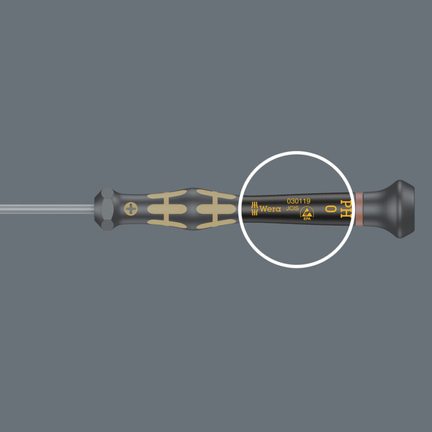 Wera Kraftform Micro ESD Screwdrivers | Modelling Screwdrivers