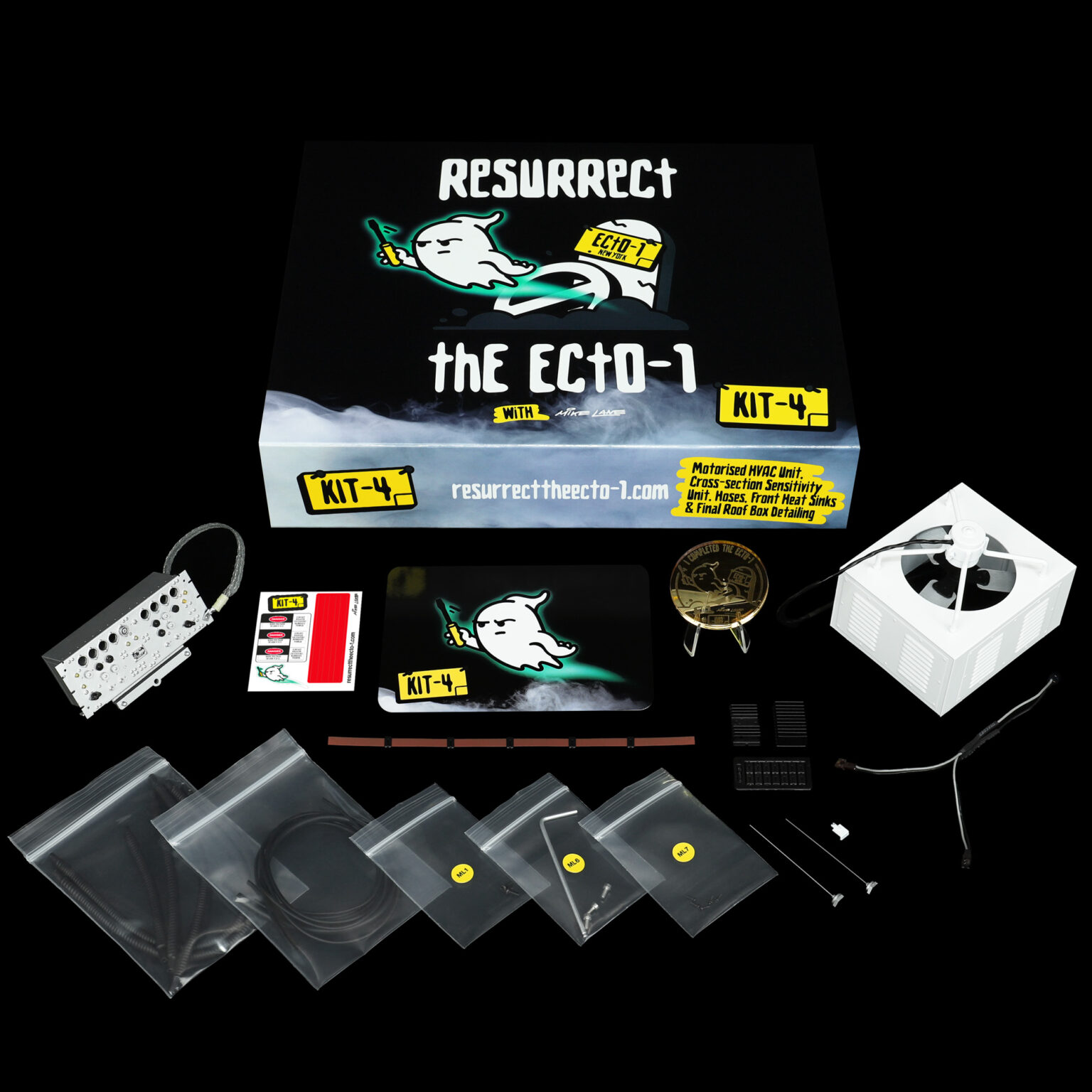 Resurrect the Ecto-1 KIT 4 | Fanhome Ecto-1 motorised HVAC mod