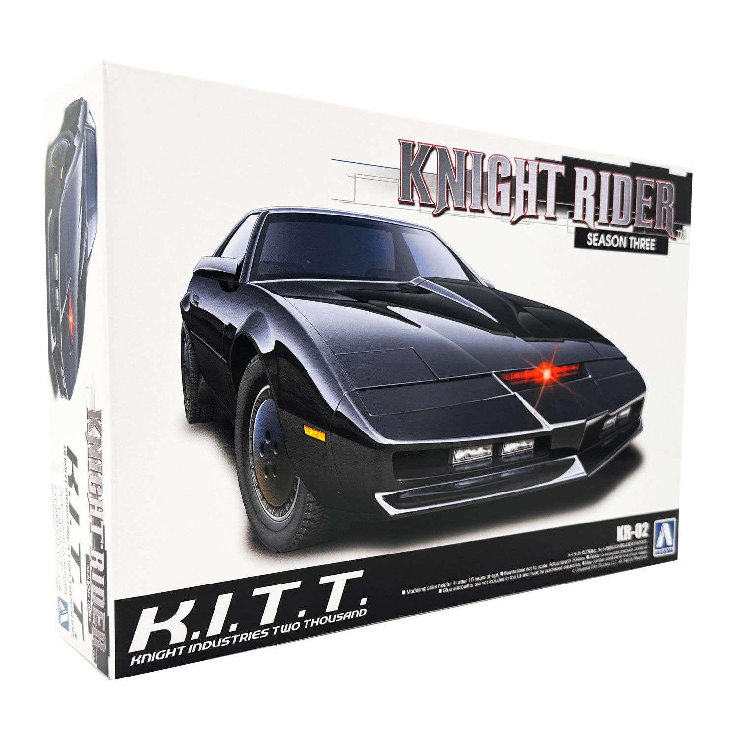 1:24 Aoshima Knight Rider Season 3 K.I.T.T Airfix Model Kit
