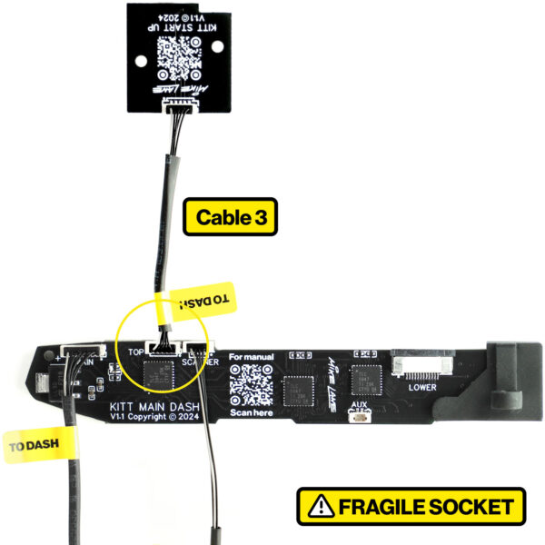 Fanhome Knight Rider KITT Power Mod Ultimate Kit with Remote