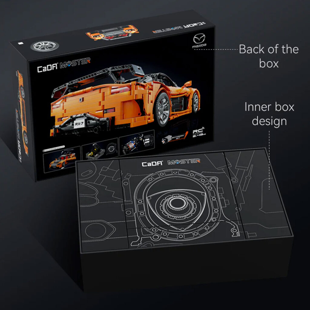 1:8 Mazda RX-7 – CaDA Master Series - Mike Lane Mods