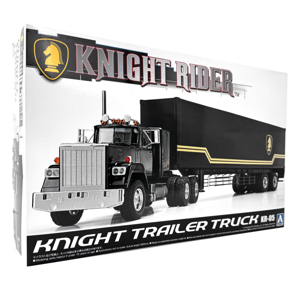1:28 Aoshima Knight Rider Knight Trailer Truck Airfix Model Kit