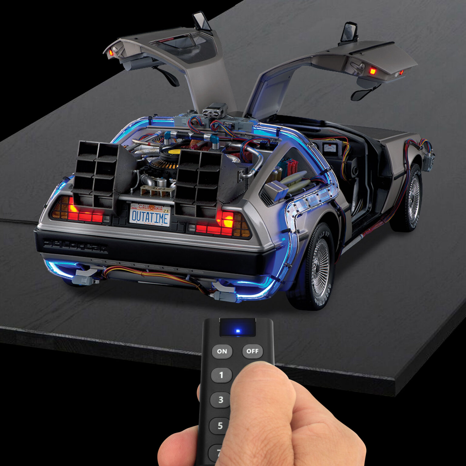 Fanhome/Eaglemoss DeLorean USB Power Mod with RF Remote