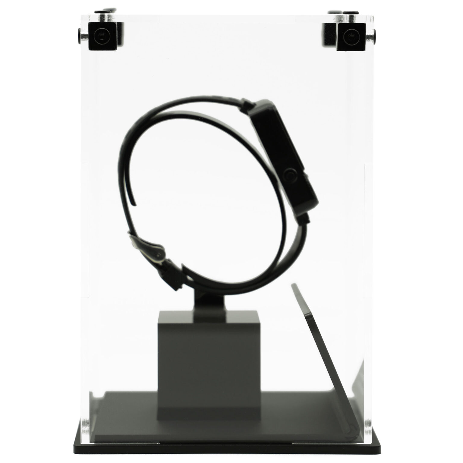 KITT COMLINK Watch Display Case with Plaque and Watch Stand