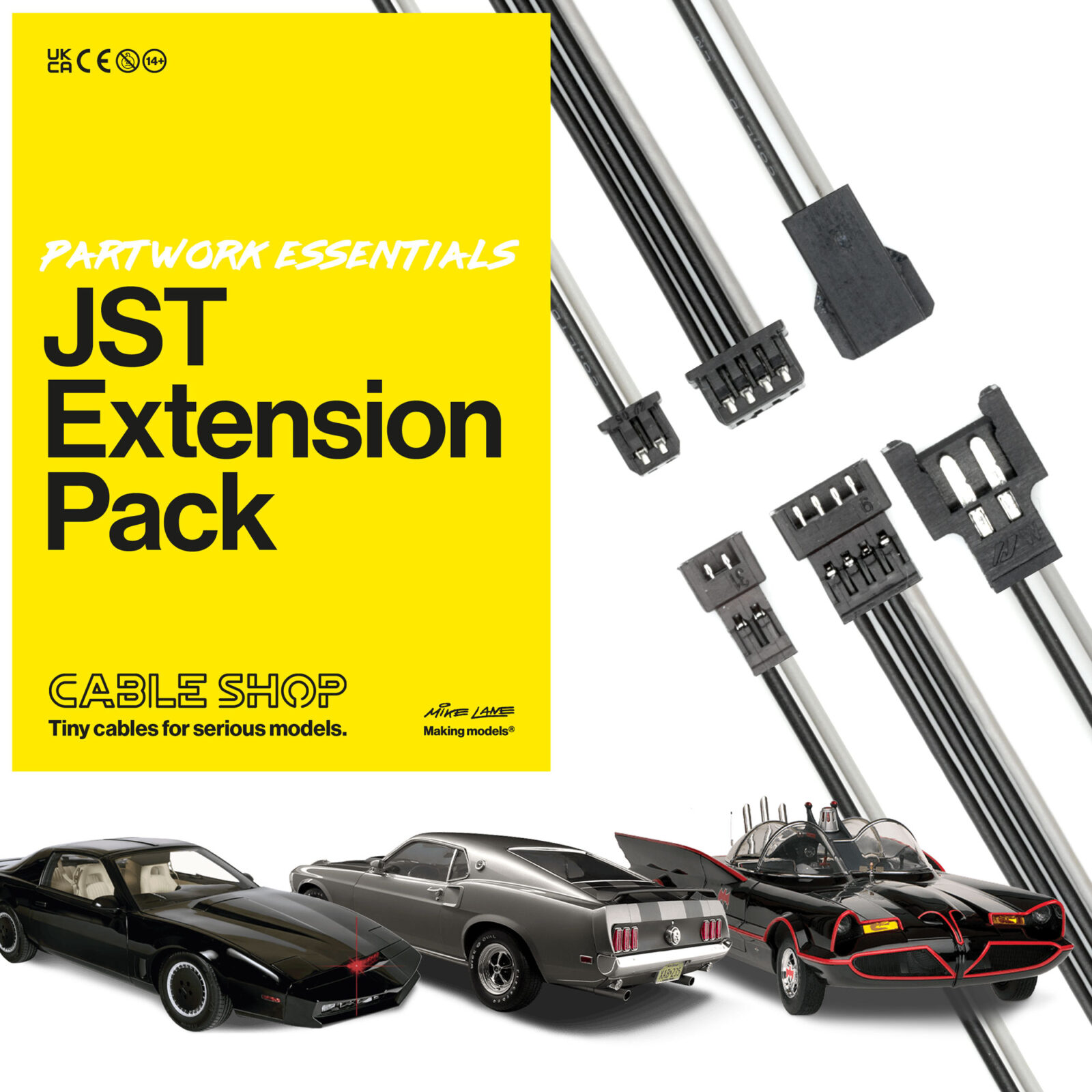 Partwork Extension Pack | JST Wiring for Build-Up Models